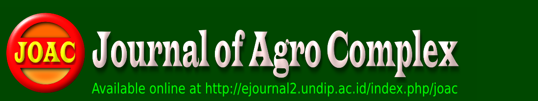 Journal of Agro Complex - Agroekoteknologi